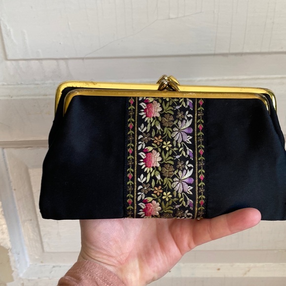 Accessories | Vintage Bond Street Original Embroidered Wallet Purse ...